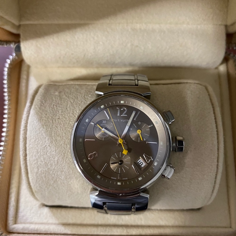 Louis Vuitton Tambour Chronograph Watch - Gem